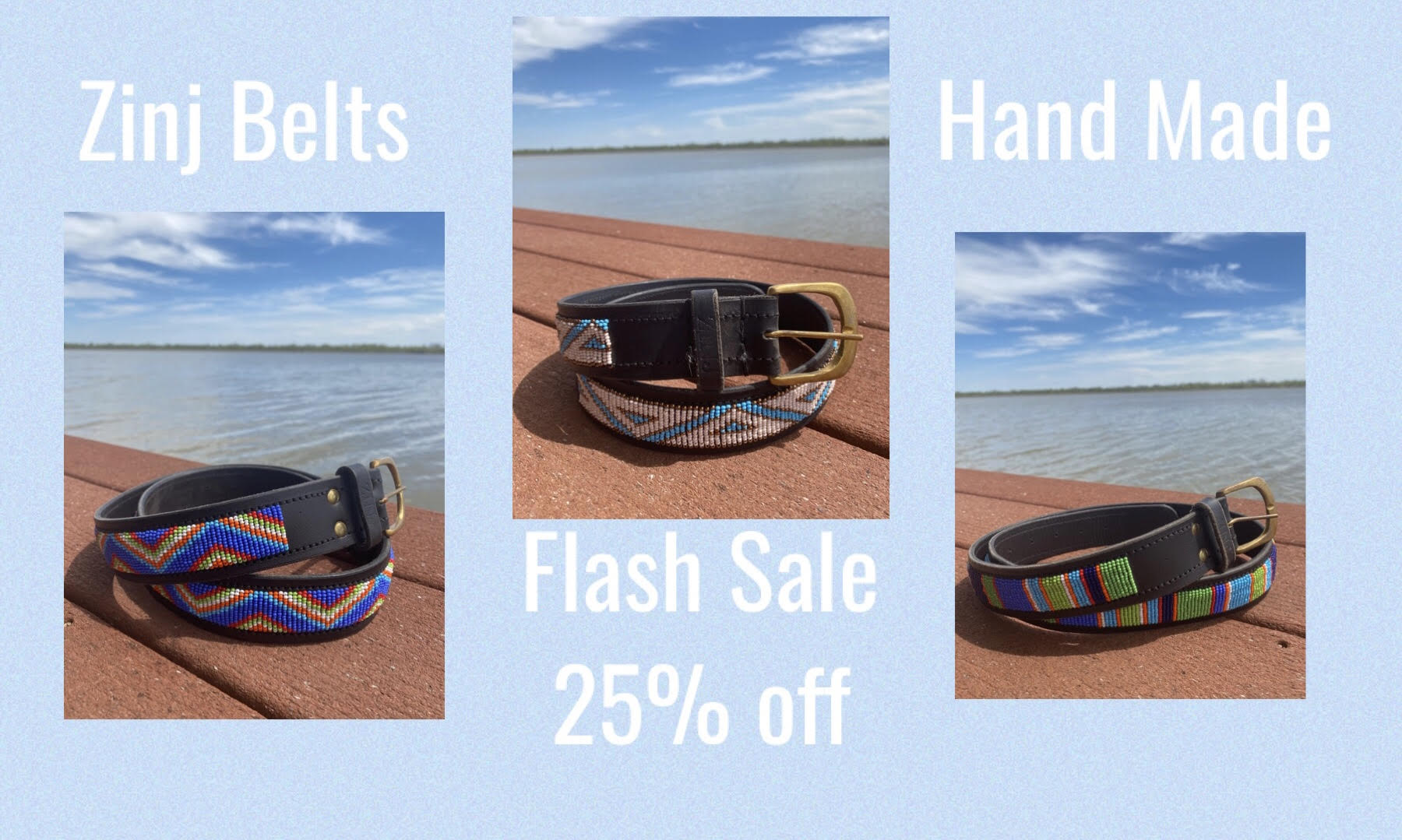 Zinj Designs Beaded Belts – Luxe EQ